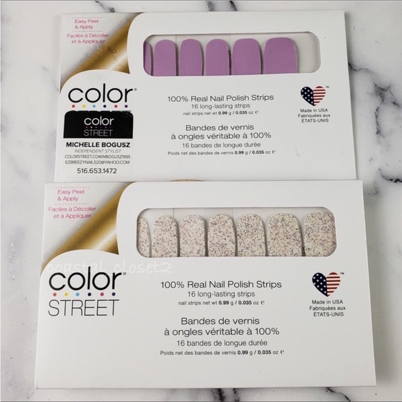 Color Street | Makeup | Retired Fashion Pragueer Candied Lavender Color ...